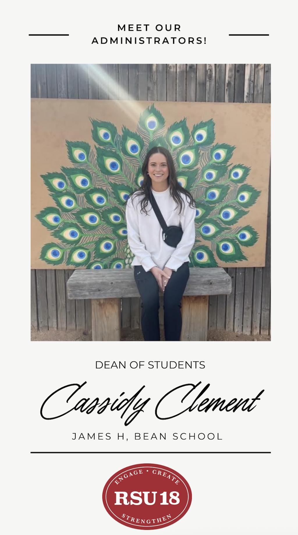 Meet Cassidy Clement, Dean of Students at the James H. Bean School ...